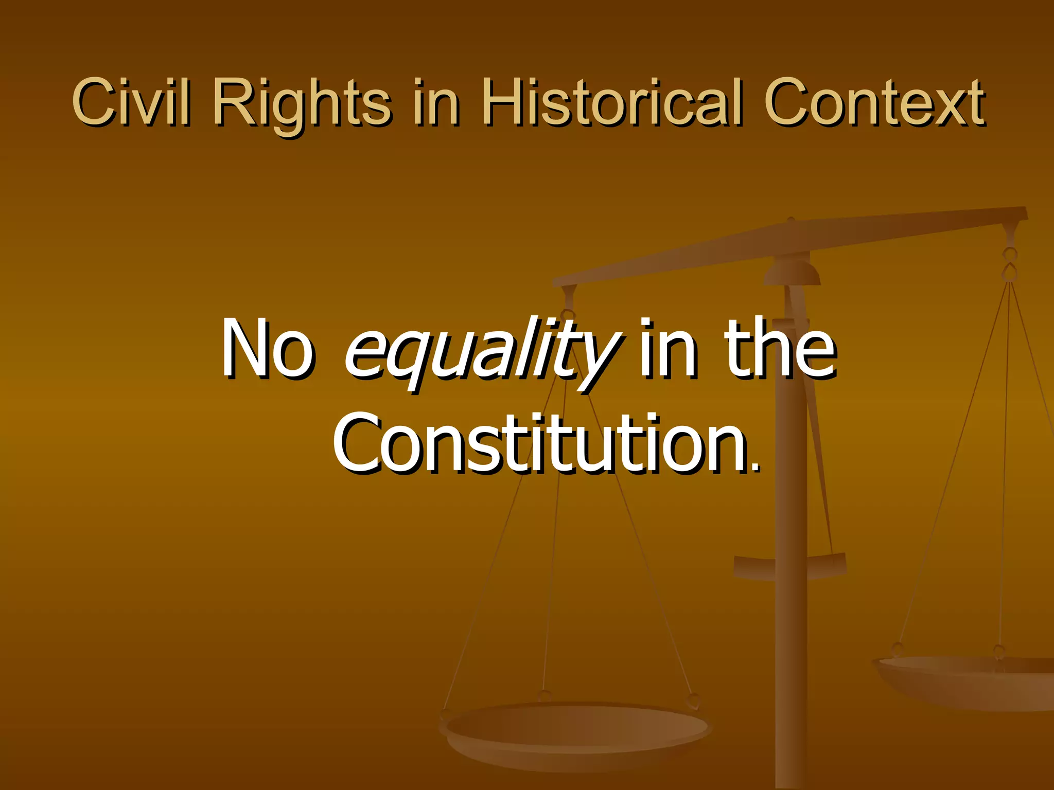 Civil Rights | PPT