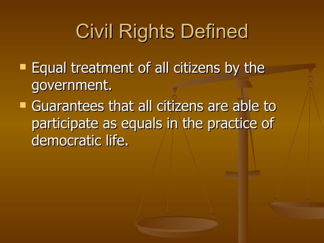 Civil Rights | PPT