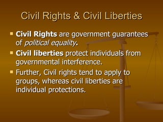 Civil Rights | PPT