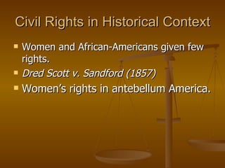 Civil Rights | PPT