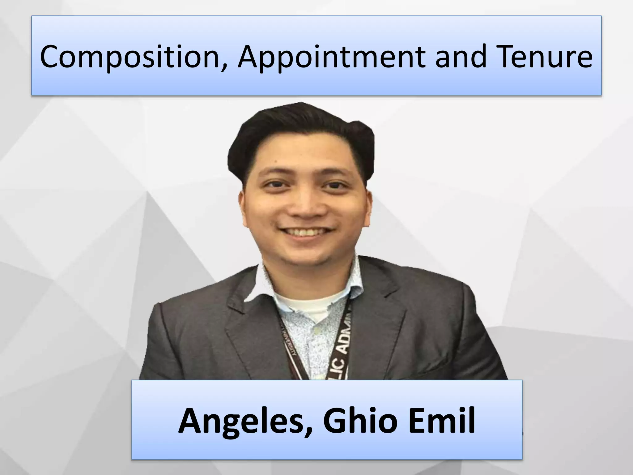 The Civil Service Commission | PPTX