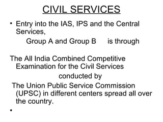 Civil services | PPT
