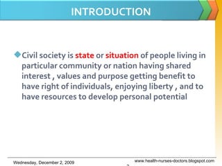 Civil Society | PPT
