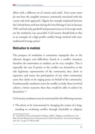 Civil society-mediation-in-conflict-resolution | PDF