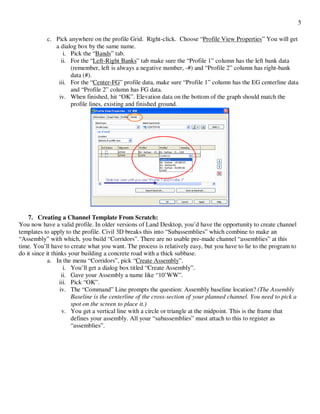Civil 3d alignments and profile traning | PDF