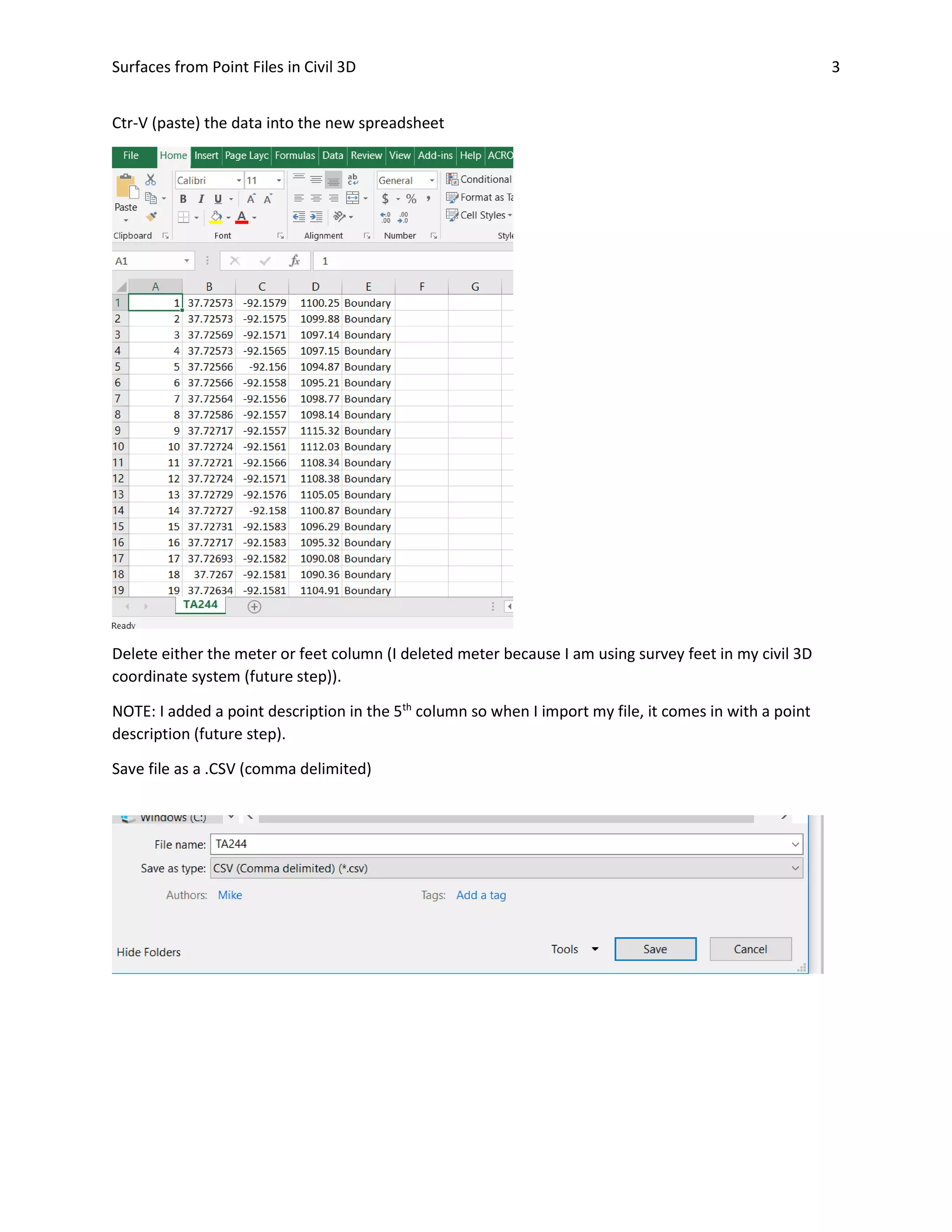 Civil 3d surface import | PDF