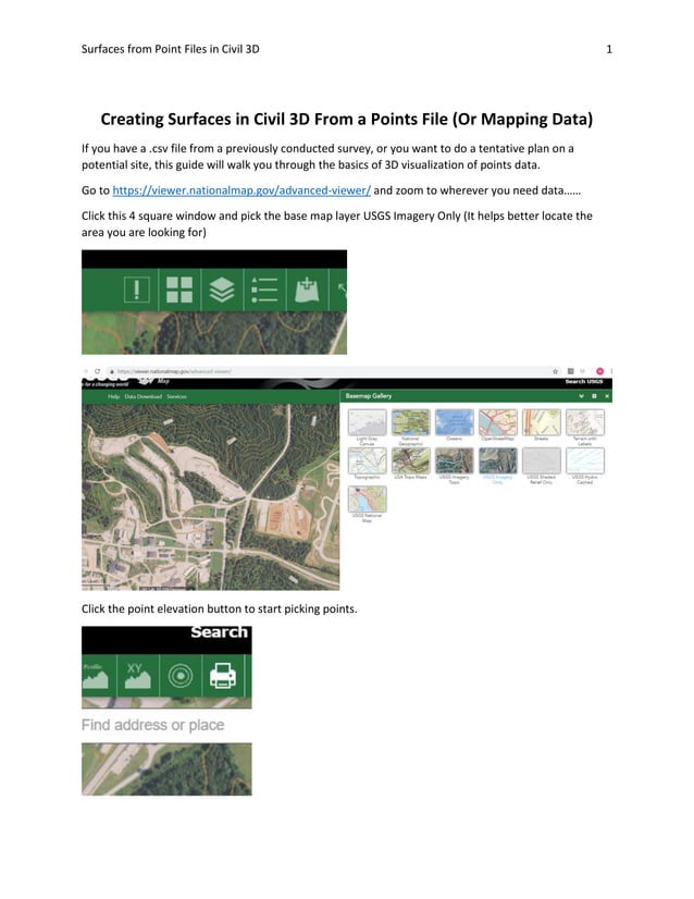 Civil 3d surface import | PDF