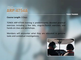 Development of Civil Aircraft and Systems, ARP-4754A Training and ...