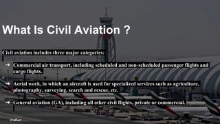 Civil aviation in India | PPTX