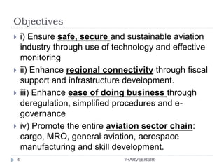 Civil aviation policy | PPTX | Air Travel | Travel Type