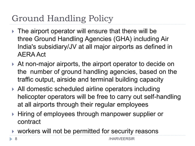 Civil aviation policy | PPTX | Air Travel | Travel Type