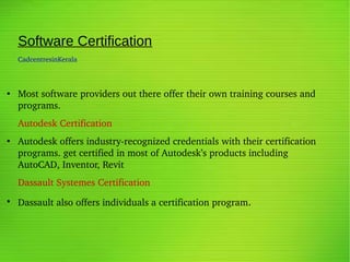 Civil CAD Courses in Kochi | ODP | 3-D Graphics | Computer Software and Applications