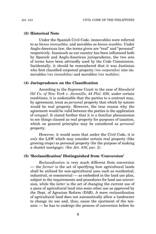 Civil Code of the Philippines Volume II (Property) | PDF