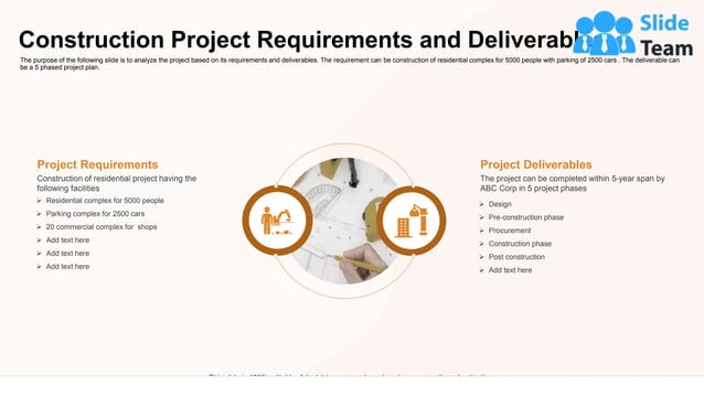 Civil Construction Project Management Powerpoint Presentation Slides ...