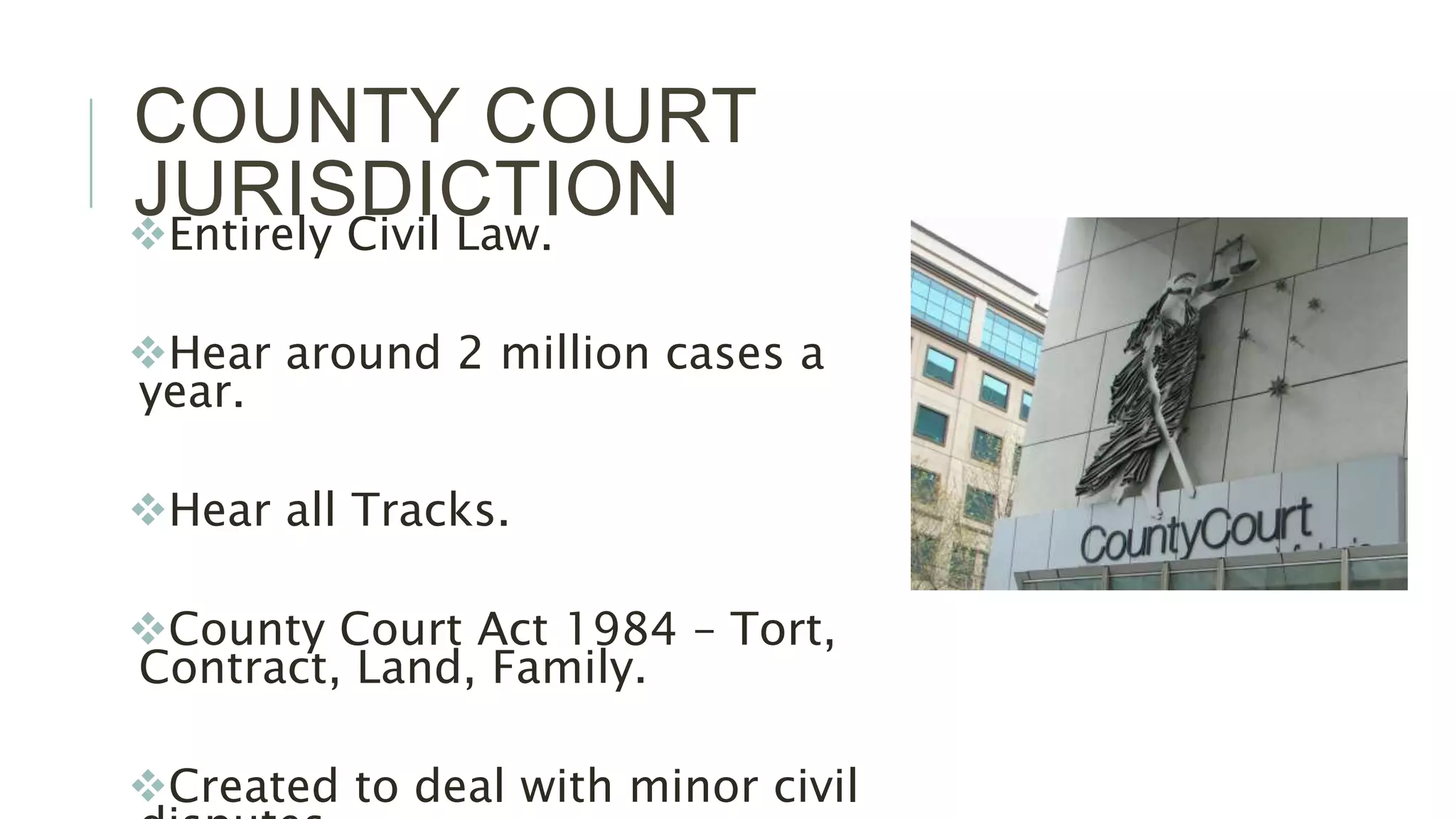 Civil courts and track system | PPTX