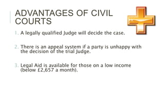 Civil courts and track system | PPTX