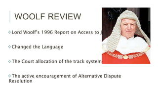 Civil courts and track system | PPTX