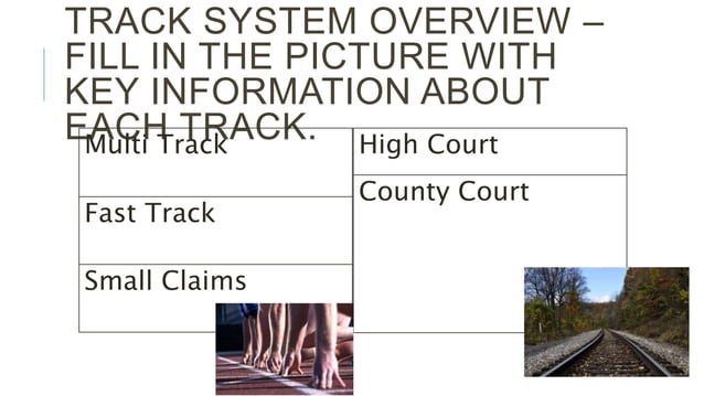 Civil courts and track system | PPTX | Legal Services Industry | Industries