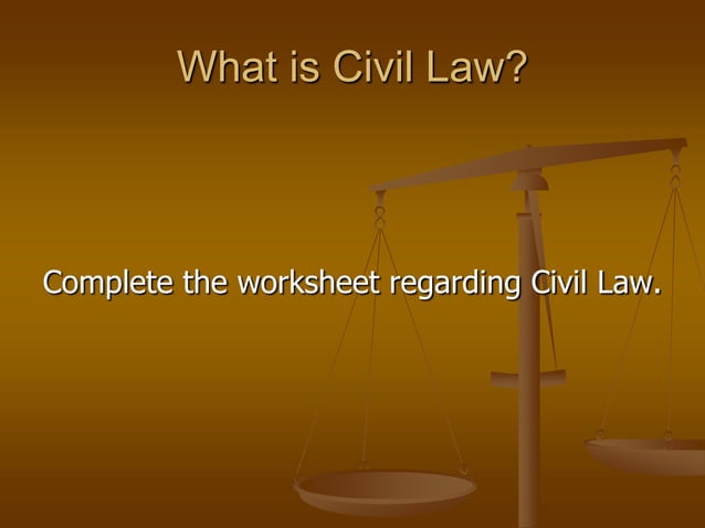 Civil Court System | PPTX