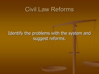Civil Court System | PPTX