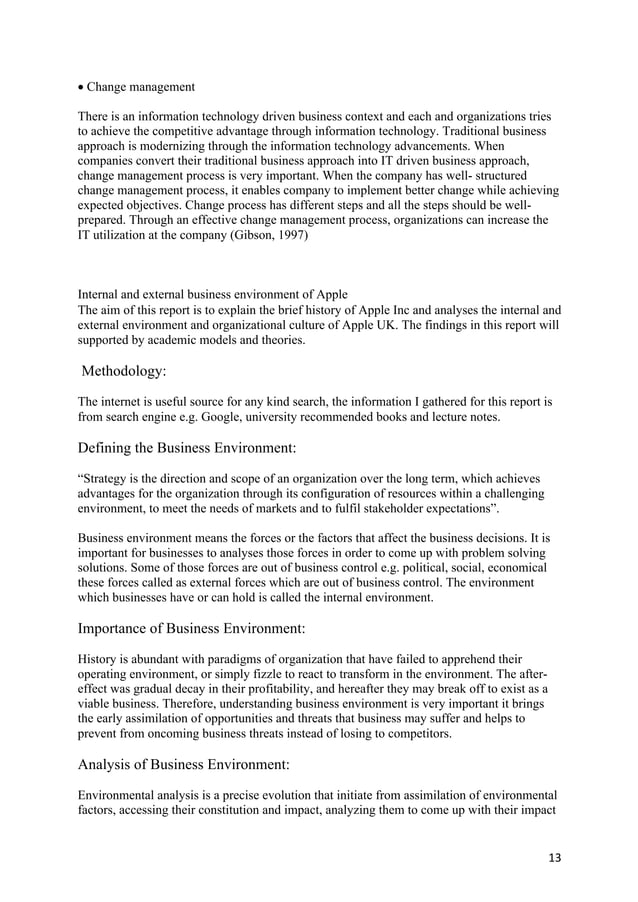 Apple Inc Managment Report | PDF | Operating Systems | Computer Software and Applications