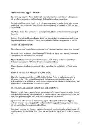 Apple Inc Managment Report | PDF | Operating Systems | Computer ...