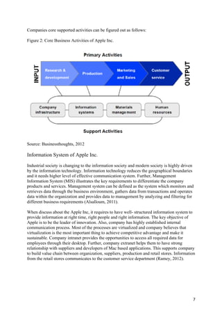 Apple Inc Managment Report | PDF | Operating Systems | Computer ...