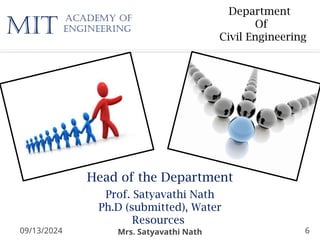 Format of Departmental presentation Civil Engineering | PPT
