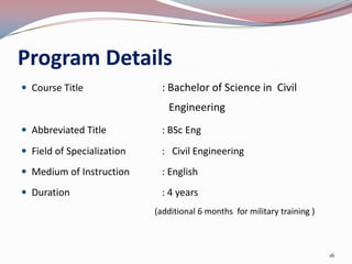 Civil department presentation | PPTX