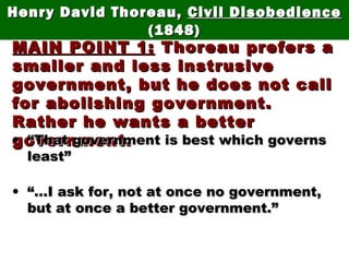 Civil disobedience | PPT