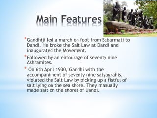 Civil disobedience movement | PPTX