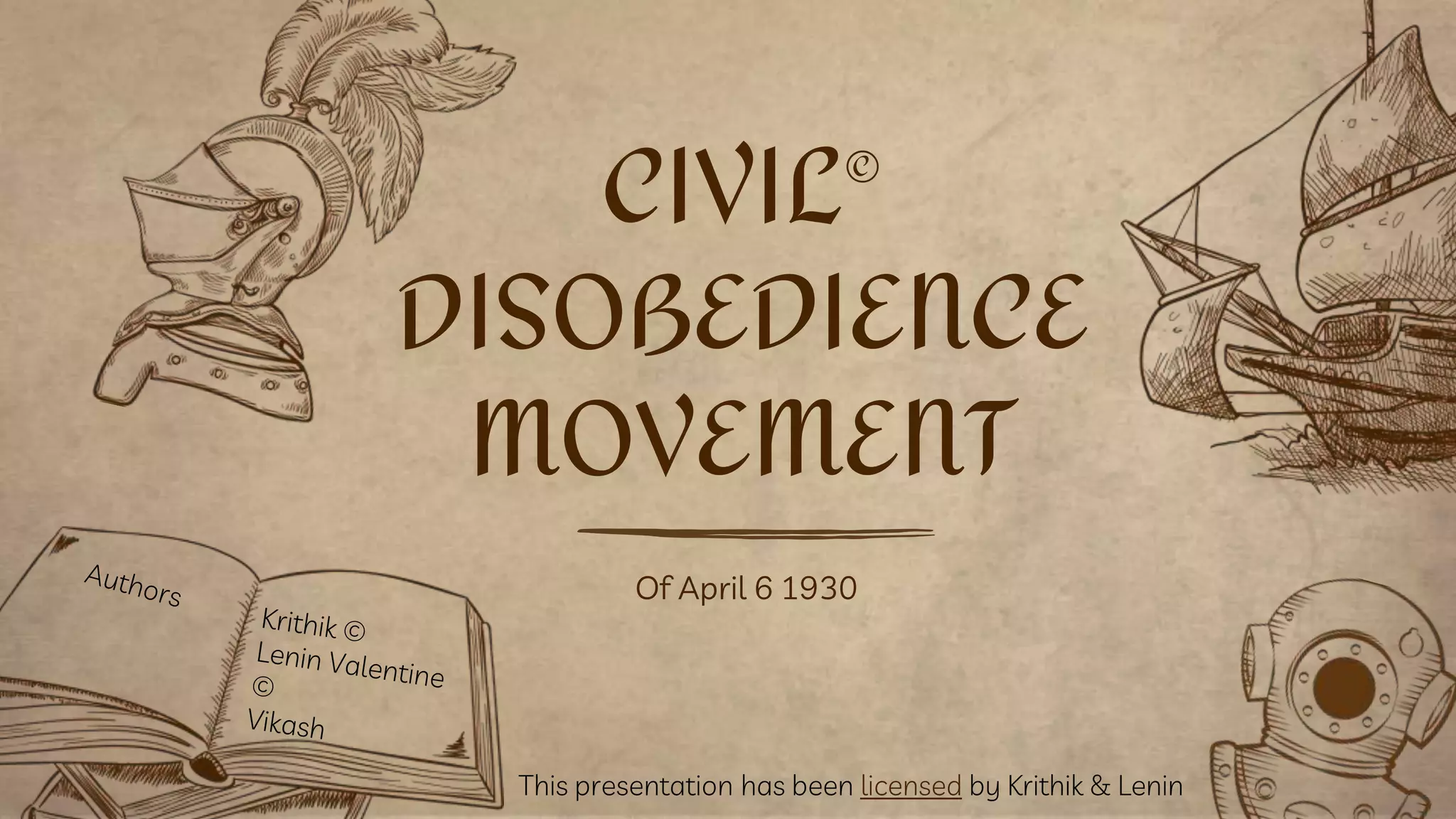 Civil disobedience movement | PPTX