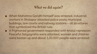 Civil disobedience movement | PPTX