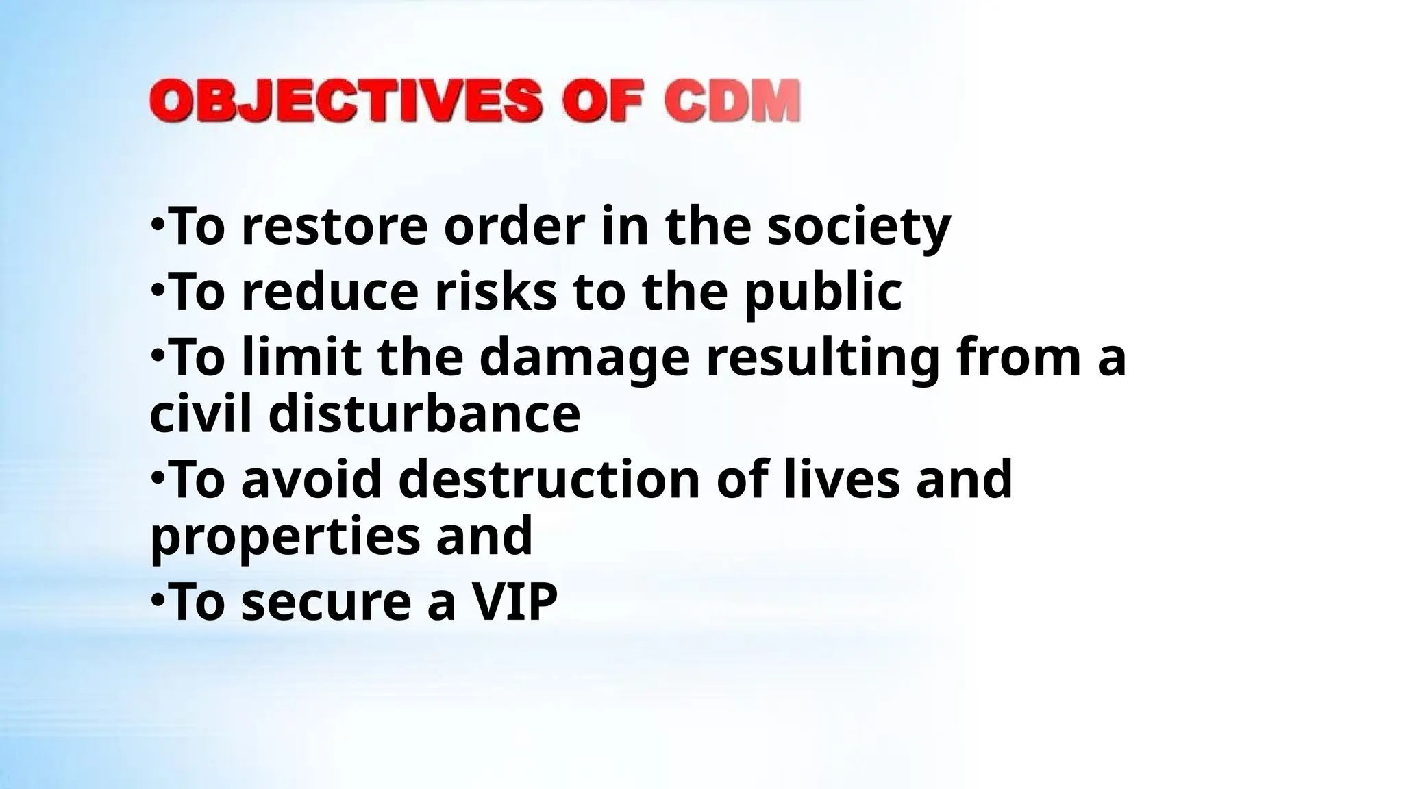 CIVIL DISTUBANCE MANAGEMENT presentation.pptx