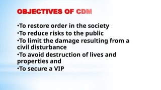 CIVIL DISTUBANCE MANAGEMENT presentation.pptx