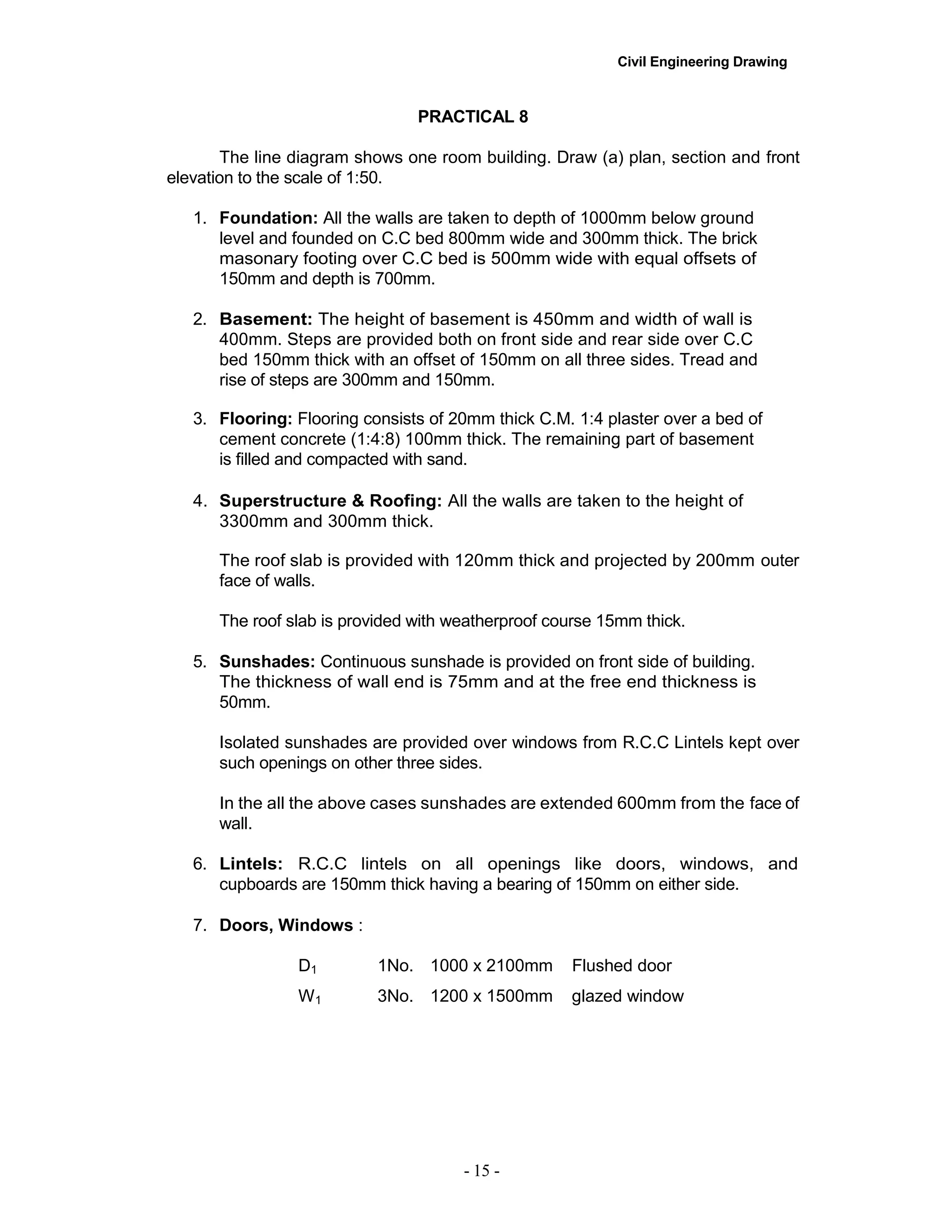 Civil drawing detail | PDF
