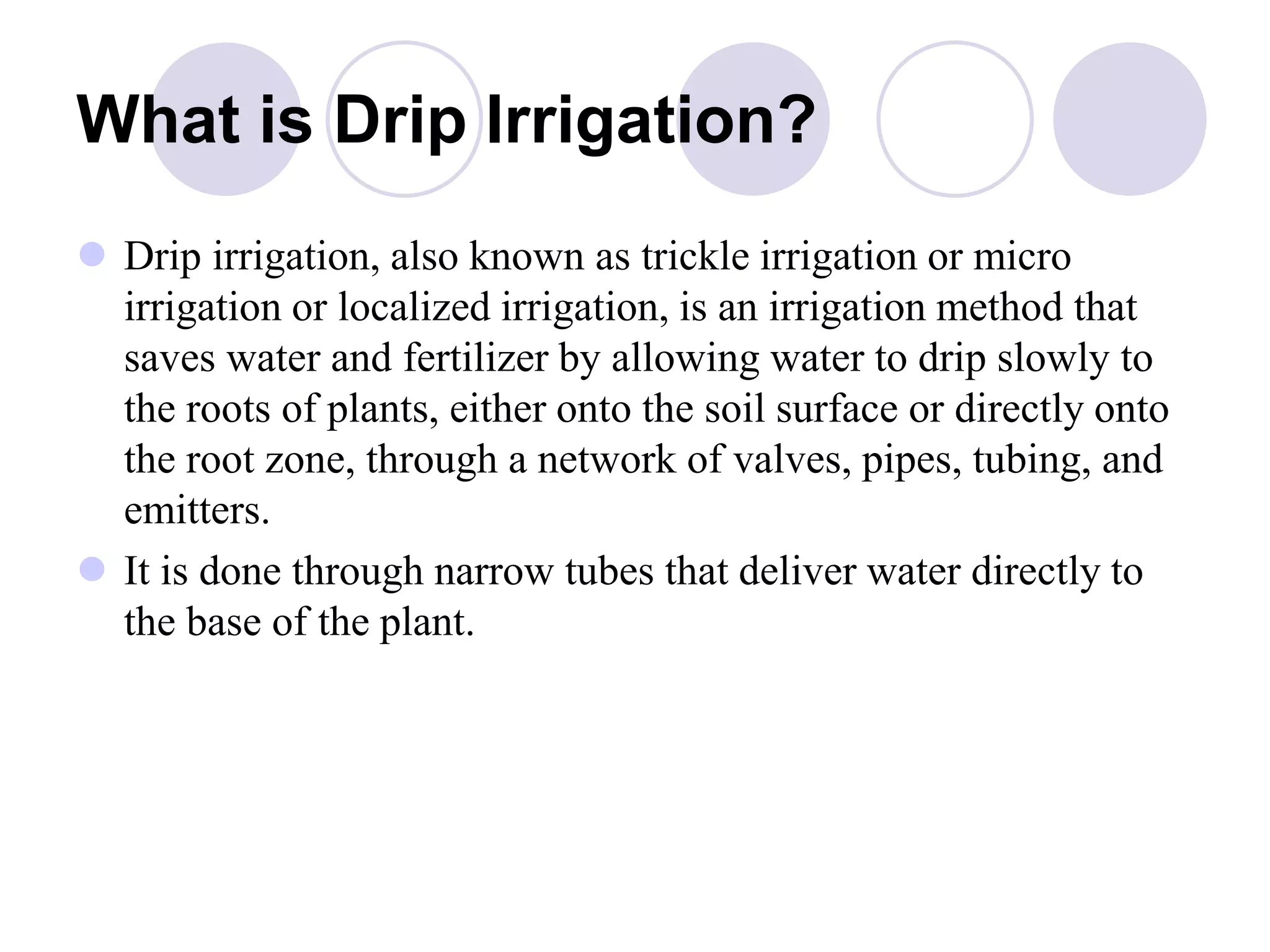 civil Drip Irrigation ppt.pptx