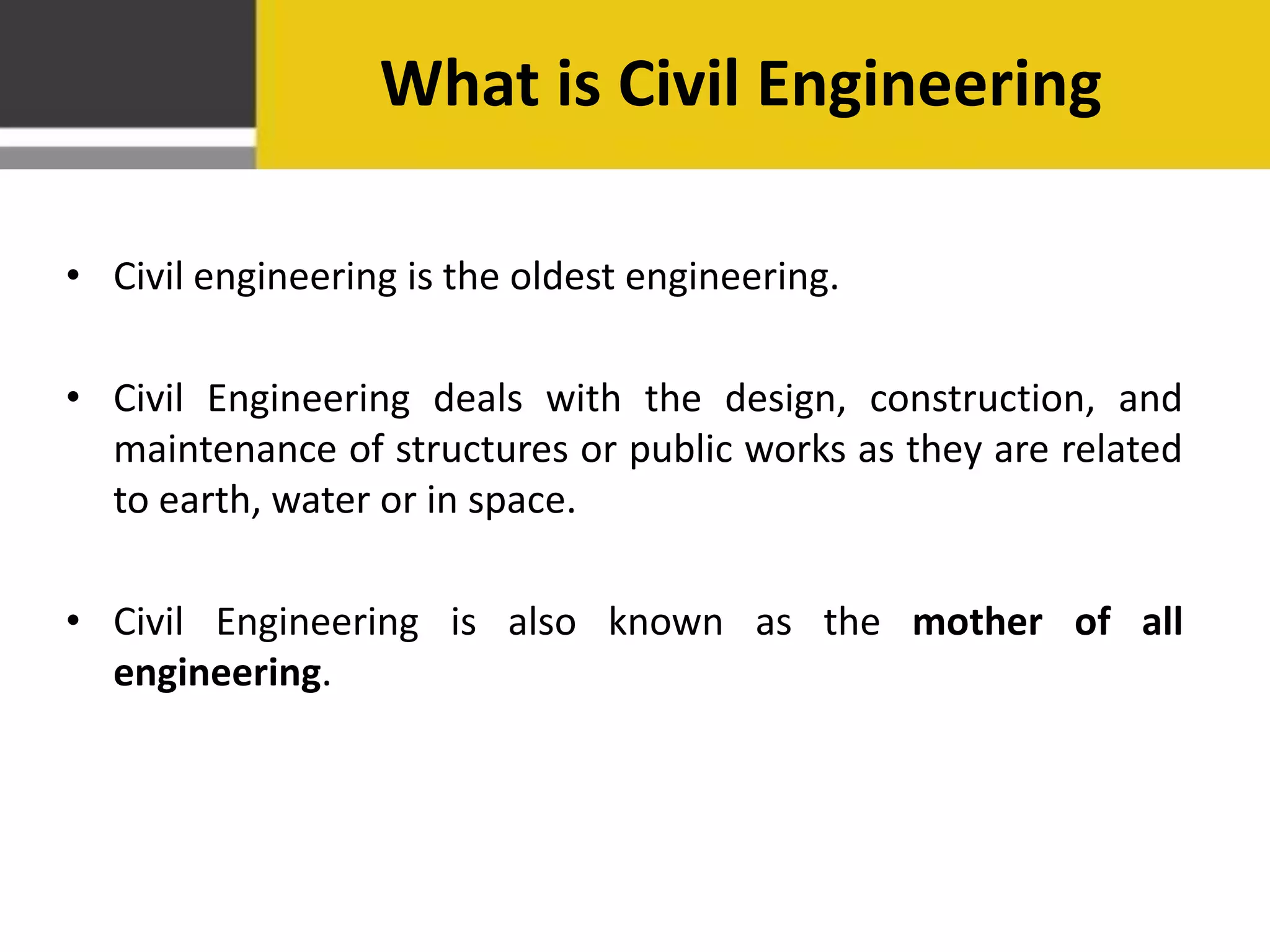 Civil Engineering | PPT