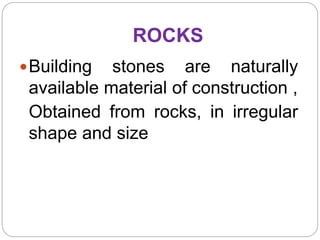 Civil Engg. Materials-Stones.ppt