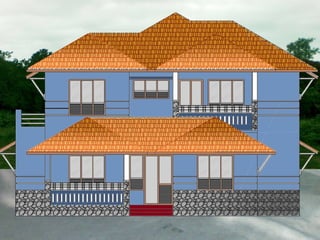 Civil Engineering House Drawing