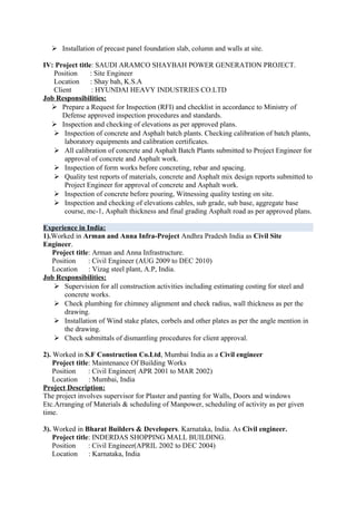 Civil engineer | DOC