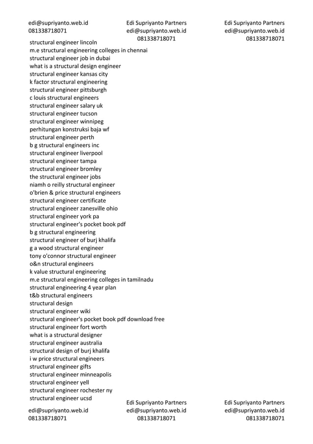 Civil engineer structural engineer | PDF