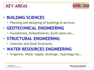 Careers in Civil engineering | PPT | Civil Engineering Industry ...