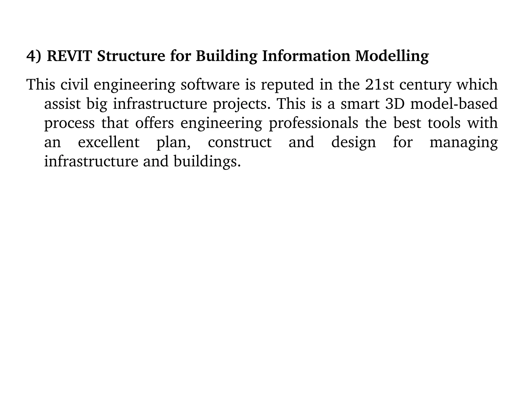 Best 5 software for civil engineering | PPT