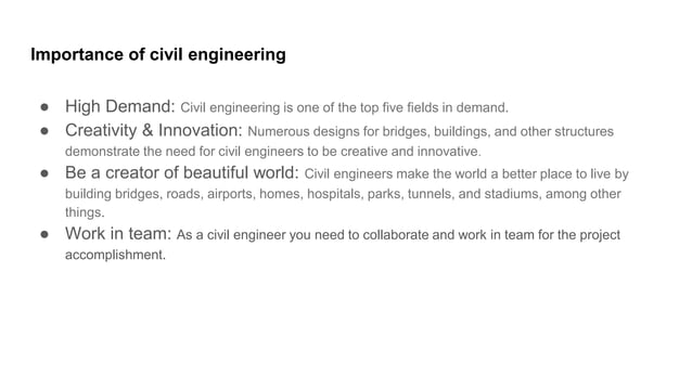 Is civil engineering a good future?| MIT AOE | PPTX | Civil Engineering ...