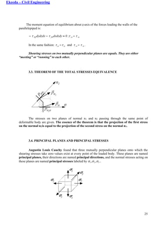 Civil engineering - strength of materials | PDF