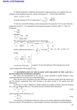 Civil engineering - strength of materials | PDF