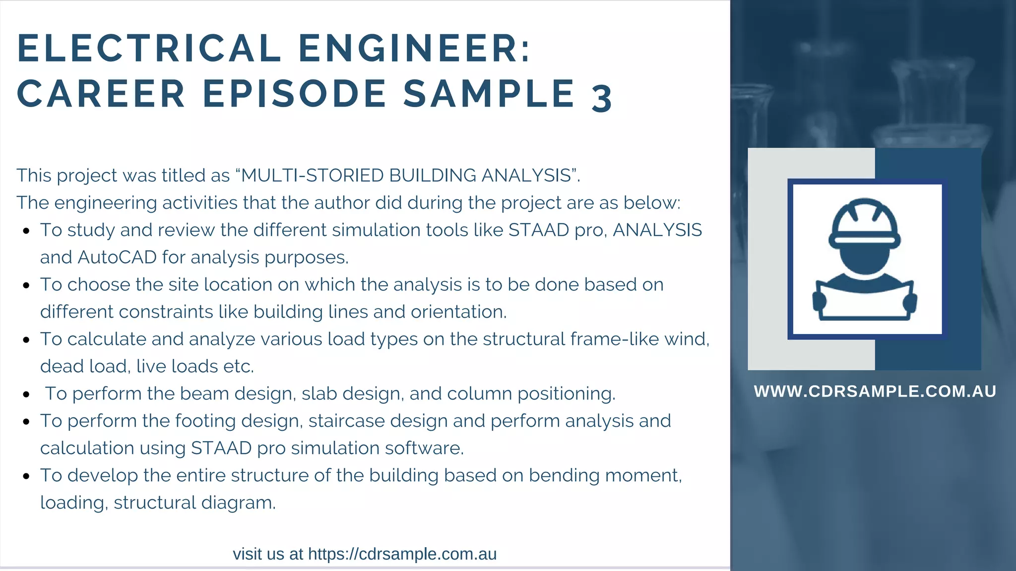 Civil engineering CDR Sample For Engineers | PDF
