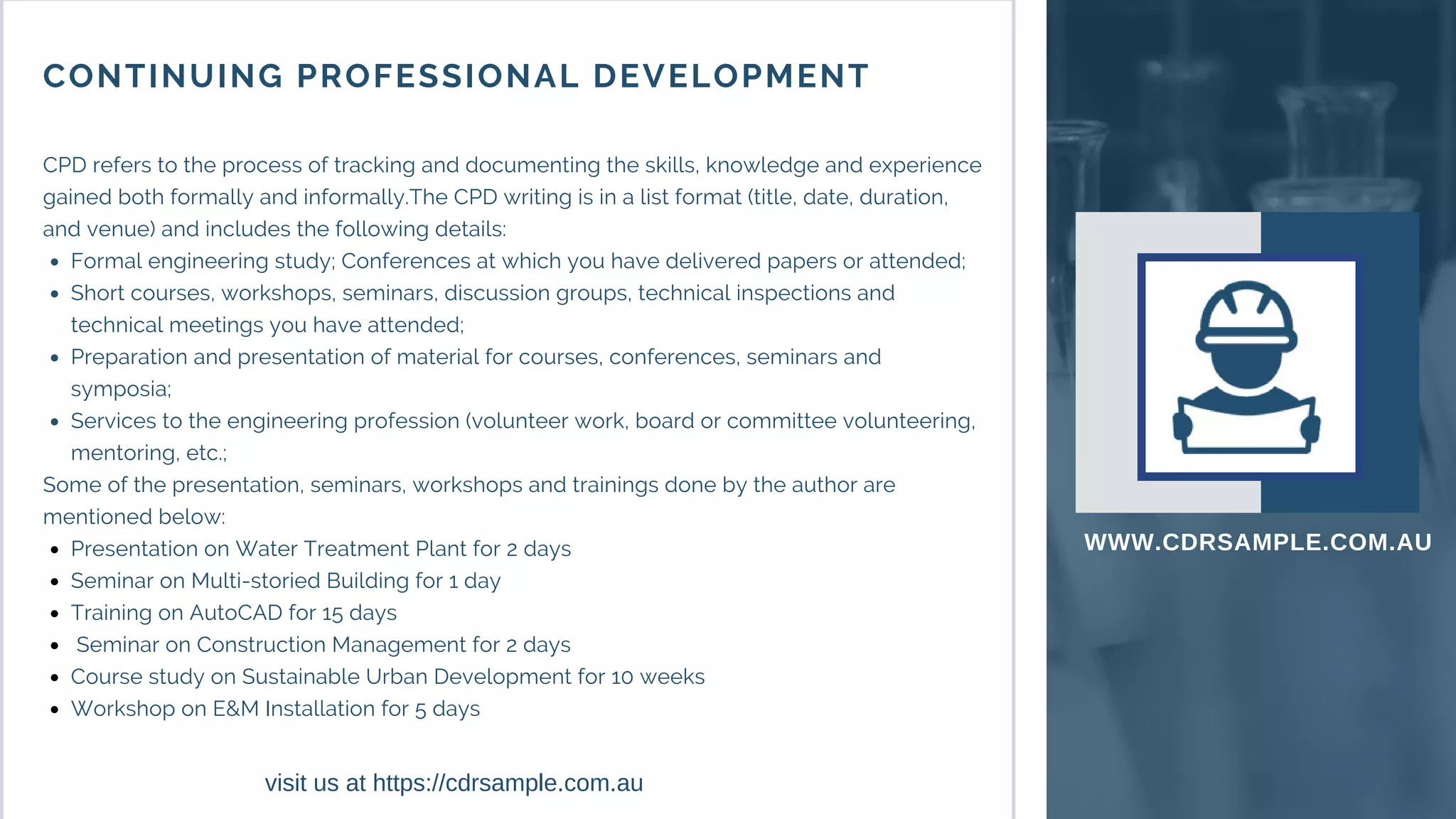 Civil engineering CDR Sample For Engineers | PDF