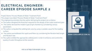 Civil engineering CDR Sample For Engineers | PDF